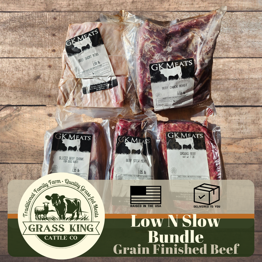 Grain-Finished Beef | Grass King Cattle | Buffalo, WY